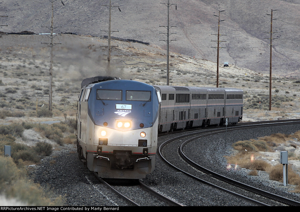 Amtrak 67 and 20 With Detouring Train #14
